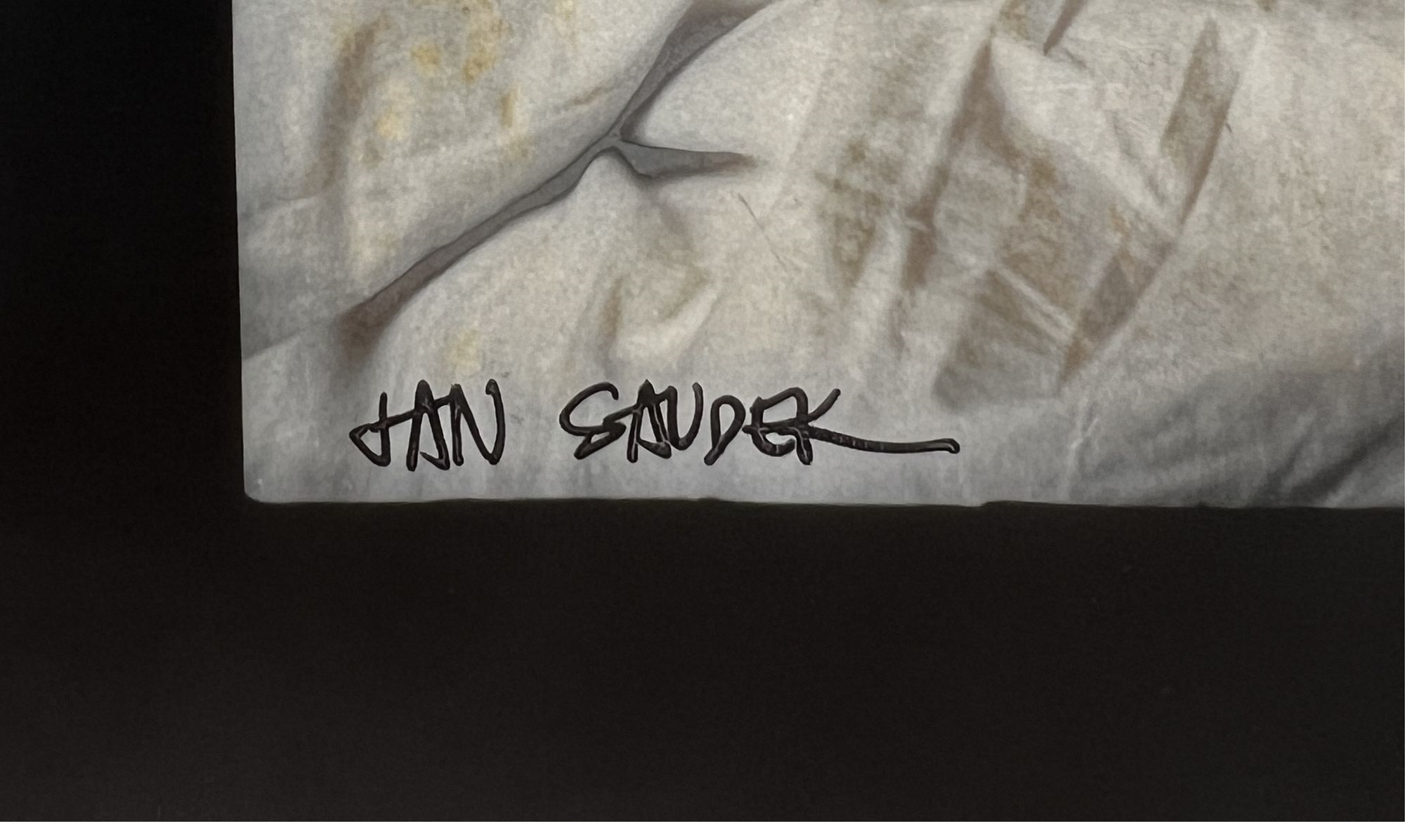 Jan Saudek | Child Standing on Bed | MutualArt