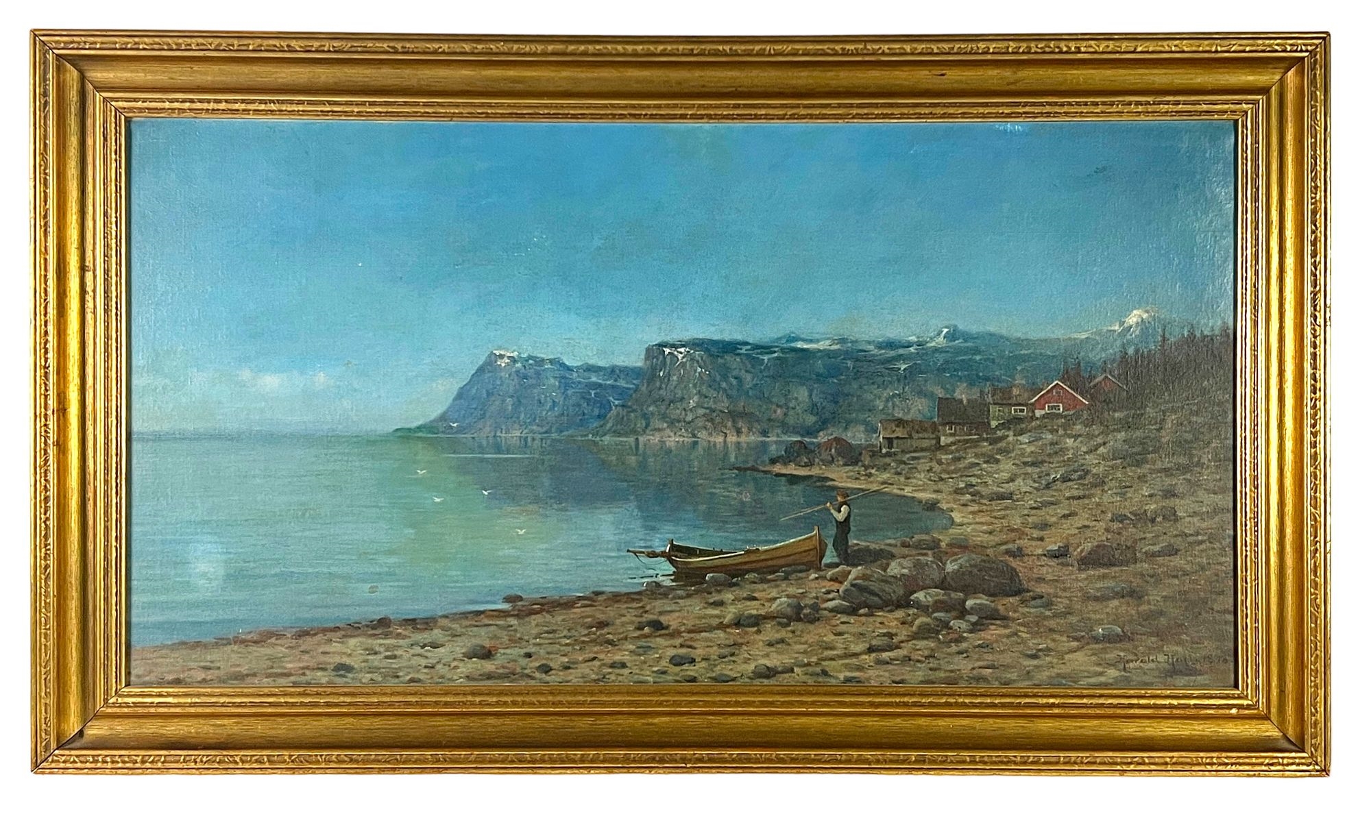 Harold Hall | Seascape (1898) | MutualArt