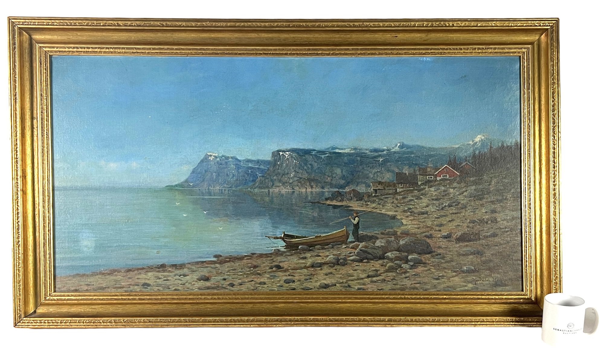 Harold Hall | Seascape (1898) | MutualArt