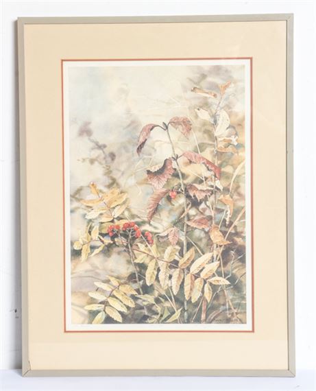 Nancy Taylor Stonington | Mt. Ash and Cranberry (1981) | MutualArt