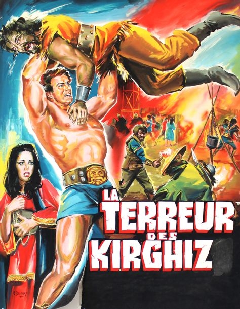 Constantin Belinsky | Original artwork for the poster of Antonio Margheriti and Ruggero Deodato ...