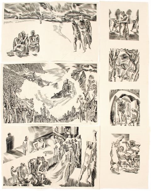 Albert Decaris | Shakespeare's MACBETH | MutualArt