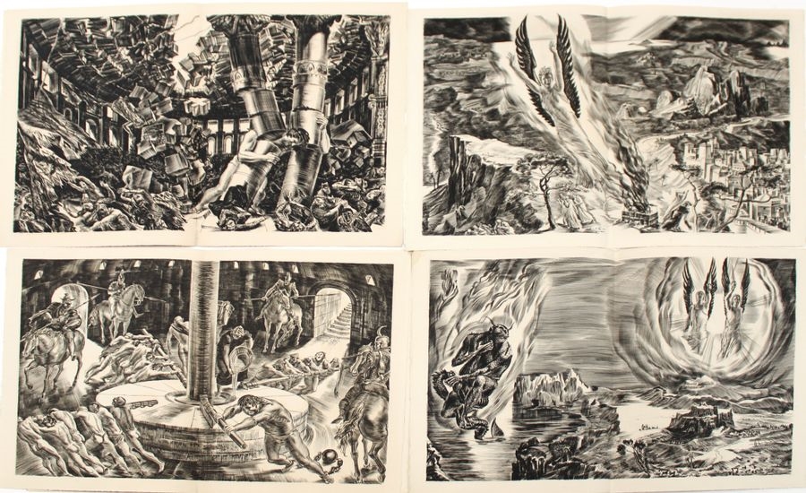 Albert Decaris | SAMSON AGONISTS | MutualArt