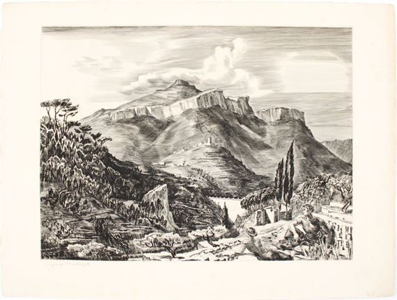 Albert Decaris | Provençal landscape | MutualArt