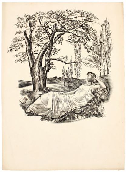 Albert Decaris | Scene from Greek or Roman mythology | MutualArt