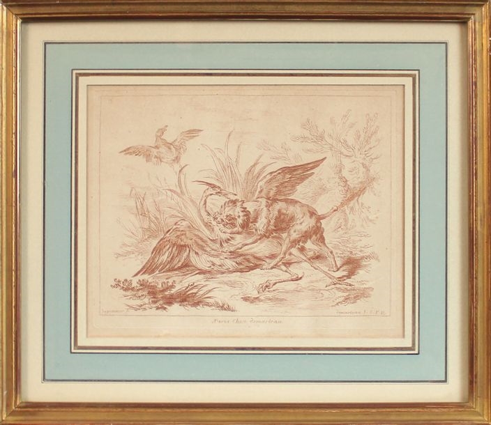 Gilles Demarteau | Hunting waders (18th Century) | MutualArt