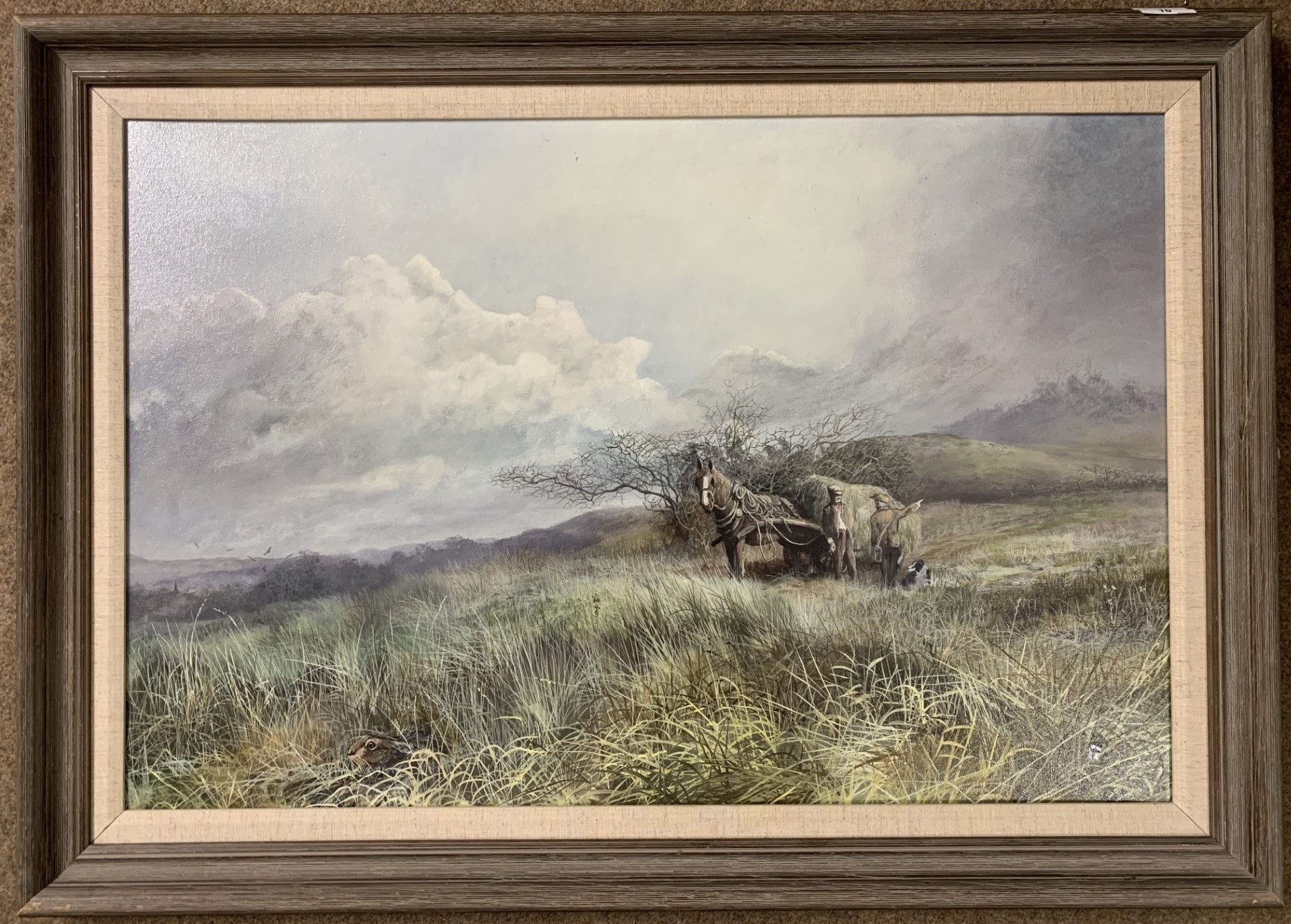 David Feather | The Old Harvest Cart | MutualArt