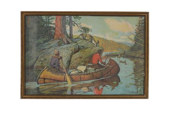 Philip R. Goodwin | In The Canoe (1905 - 1910) | MutualArt