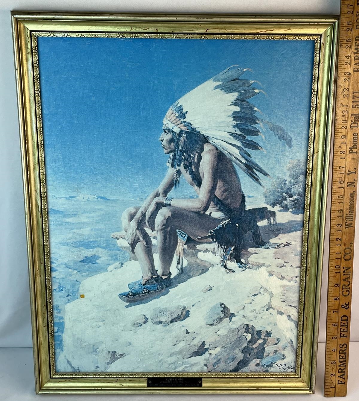 William Robinson Leigh | Navajo Boy | MutualArt