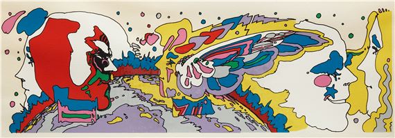 Peter Max | Faces (1970) | MutualArt