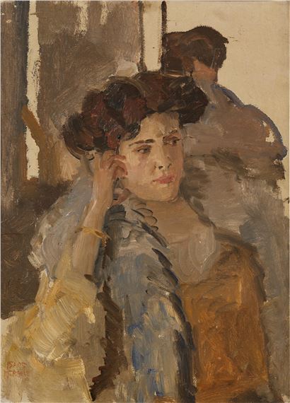 Isaac Israëls | Street in Amsterdam, probably the Klaverstraat (1887 ...