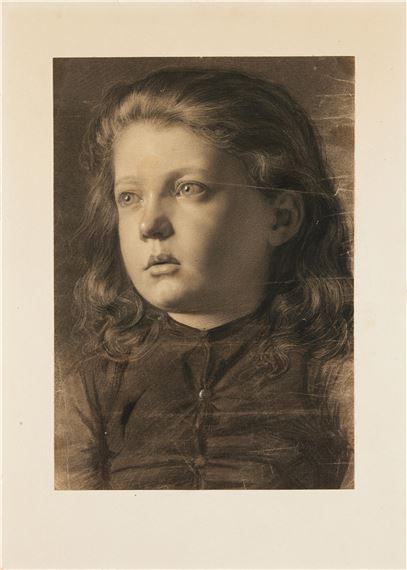 Klimt Gustav | Mädchenportrait (Portrait of a girl) (1879) | Compare ...