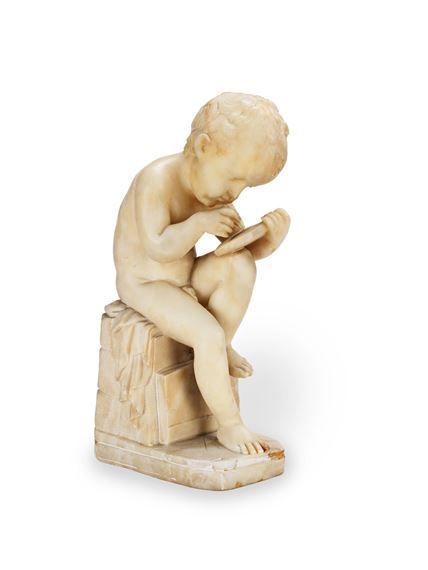 Charles Gabriel Lemire | A late 19th century carved alabaster figure of ...