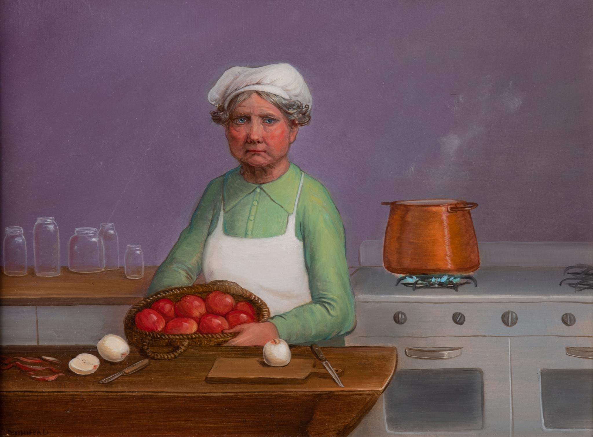 Jennifer Li | Making Apple Sauce | MutualArt