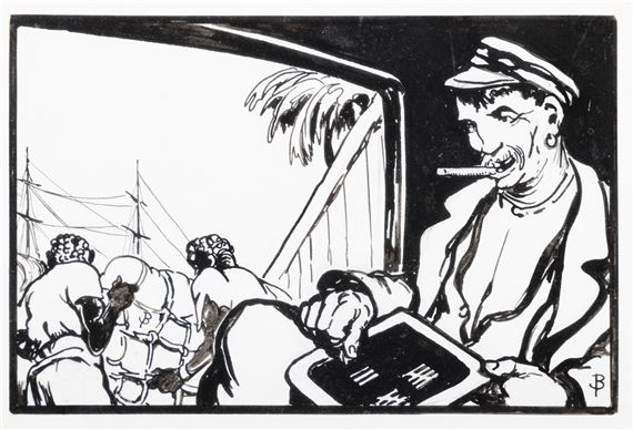 Jack B. Yeats | Illustration to ‘Roll the Cotton Down, | MutualArt