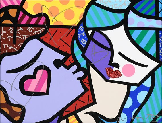Romero Britto | Love You Too | MutualArt