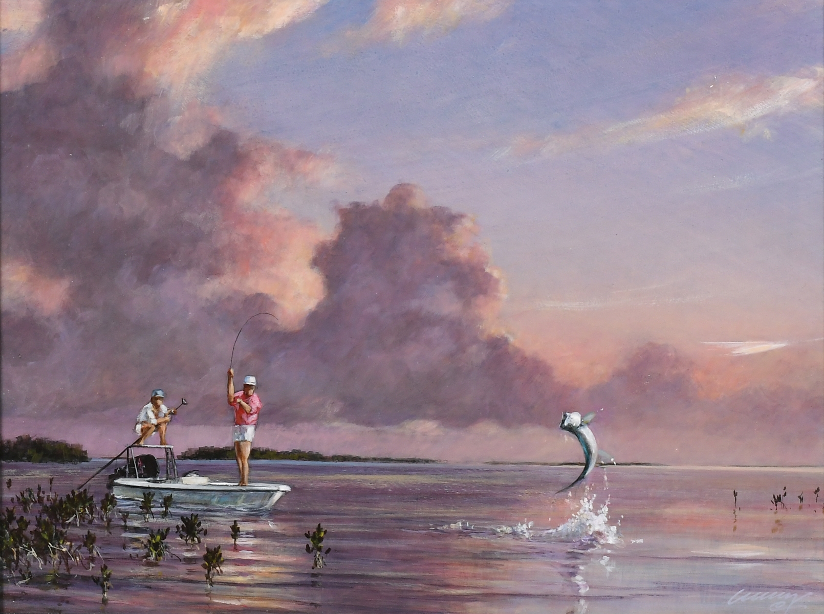Roger S. Cruwys | Reeling in the Catch | MutualArt