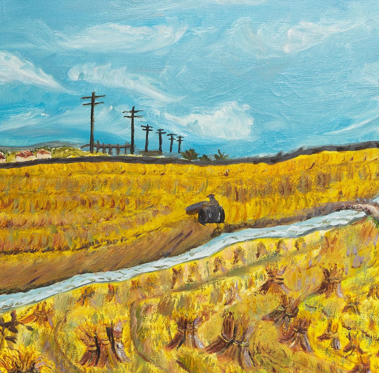 Edith Sitwell | Untitled - Golden Harvest | MutualArt