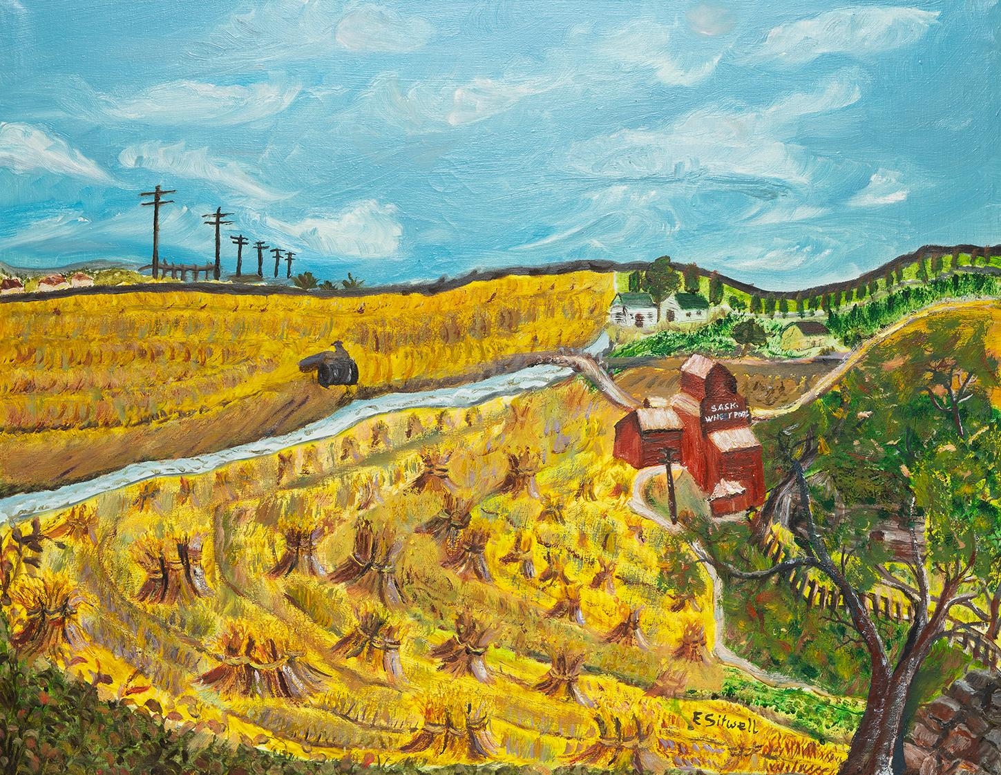 Edith Sitwell | Untitled - Golden Harvest | MutualArt