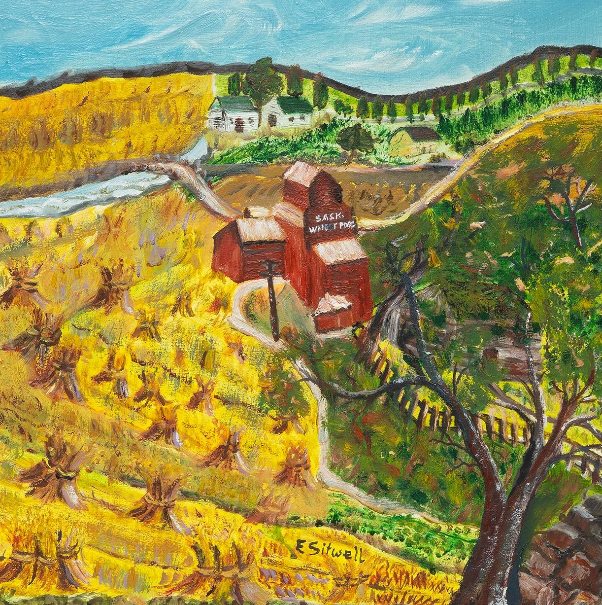 Edith Sitwell | Untitled - Golden Harvest | MutualArt