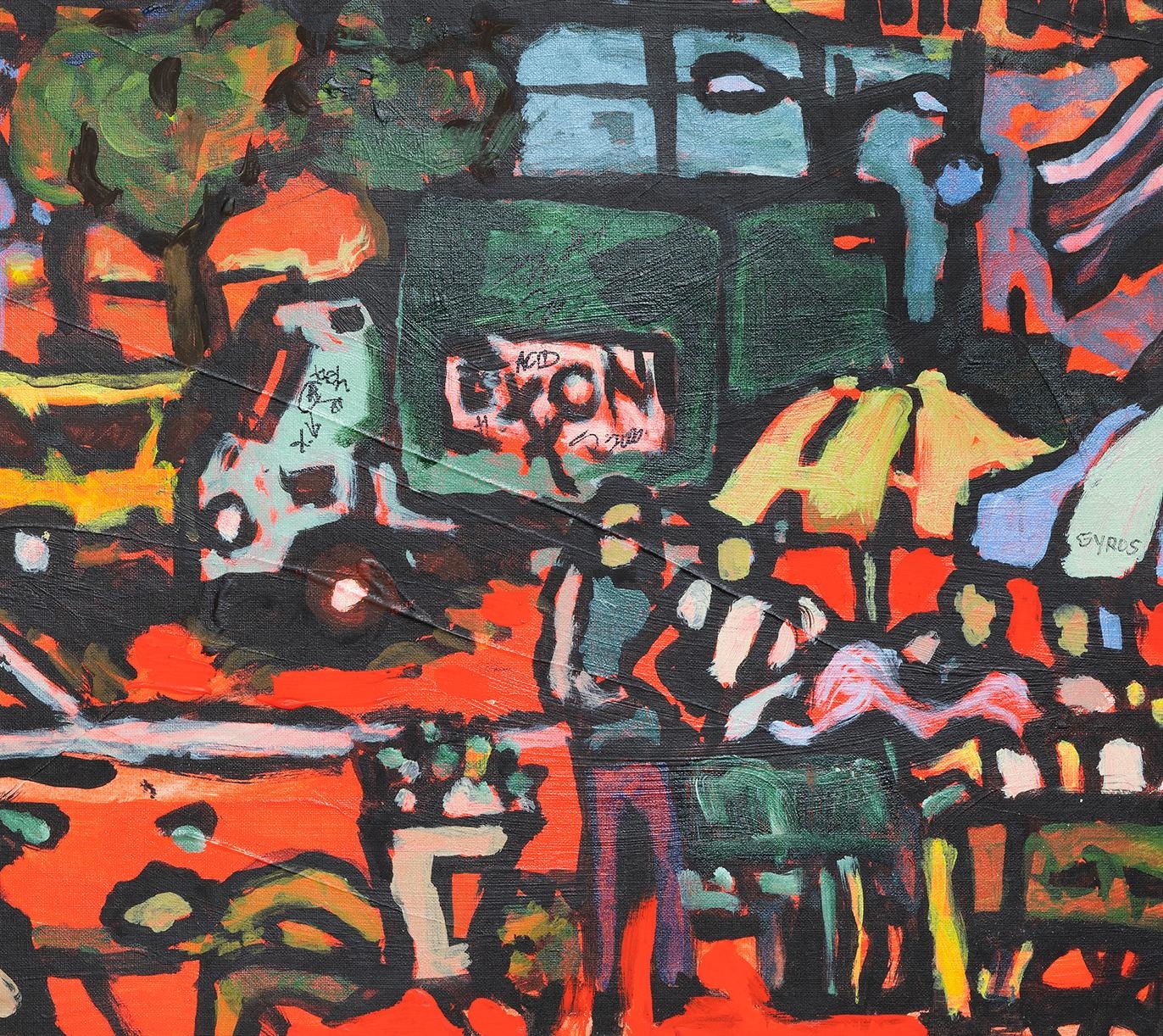 Greg Kessler | Streetscape (1984) | MutualArt