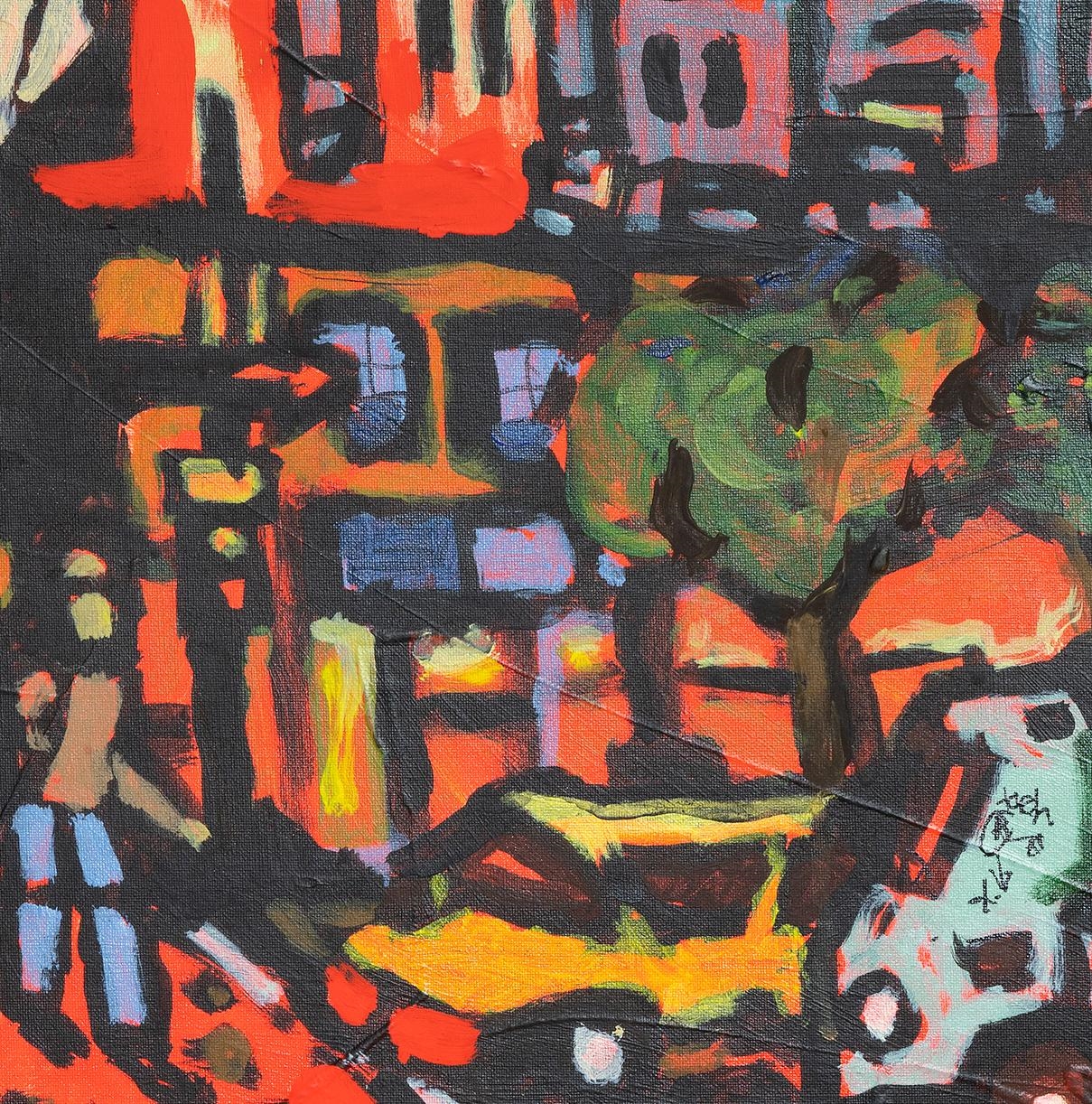 Greg Kessler | Streetscape (1984) | MutualArt