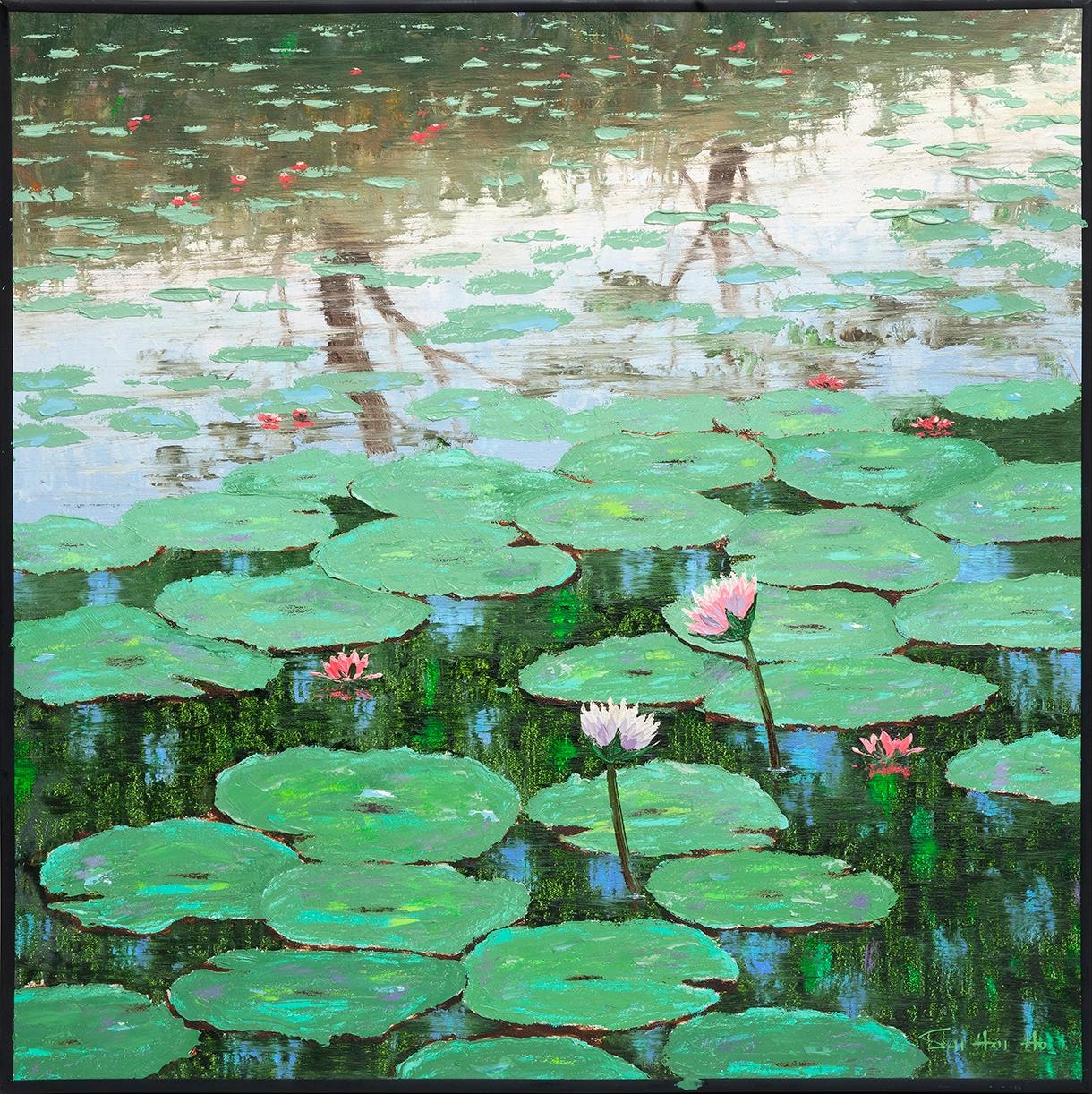 Sai Hoi Ho | Untitled - Water Lilies | MutualArt