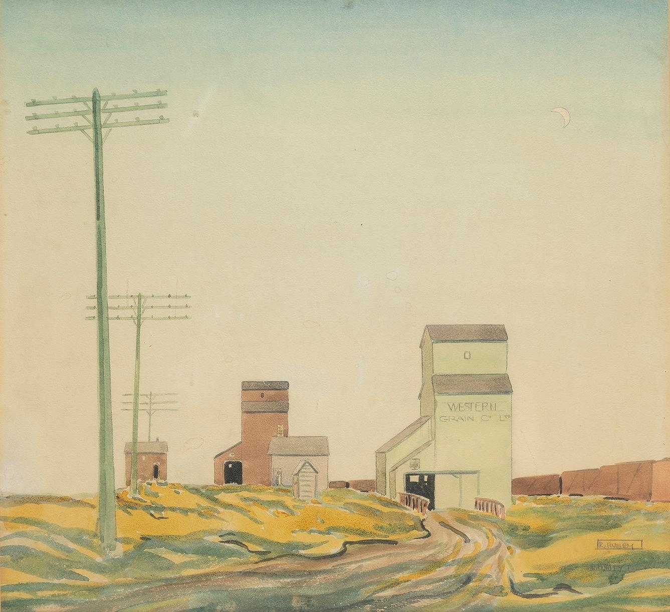 Robert Newton Hurley | Untitled - Elevators | MutualArt