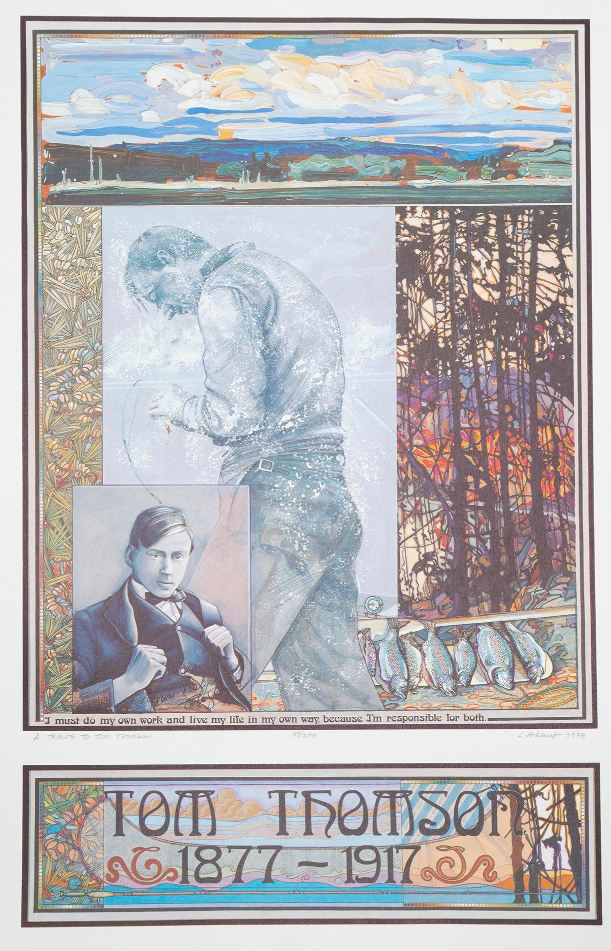 Luther Pokrant | A Tribute to Tom Thomson (1978) | MutualArt
