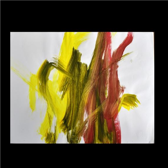 Ruby the Elephant | Abstract Composition | MutualArt