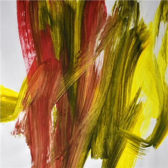 Ruby the Elephant | Abstract Composition | MutualArt
