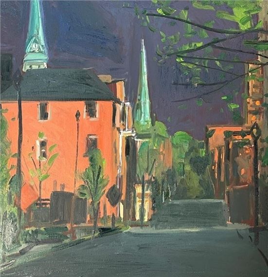 Gerard Collins | SAINT JOHN CITYSCAPE | MutualArt