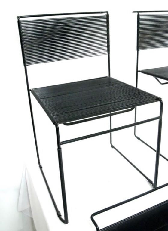 Giandomenico Belotti | these stackable Spaghetti chairs and construed ...