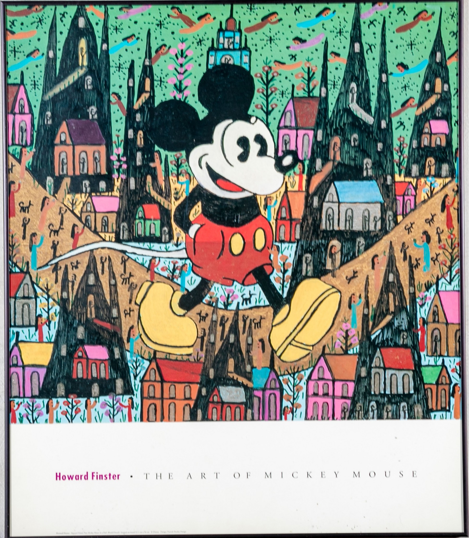Howard Finster | The Art Of Mickey Mouse | MutualArt