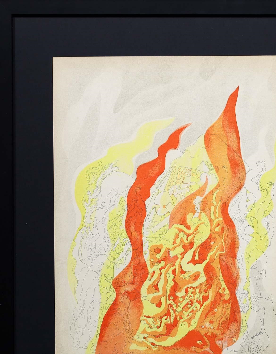 Abraham Rattner | Fire (1937) | MutualArt