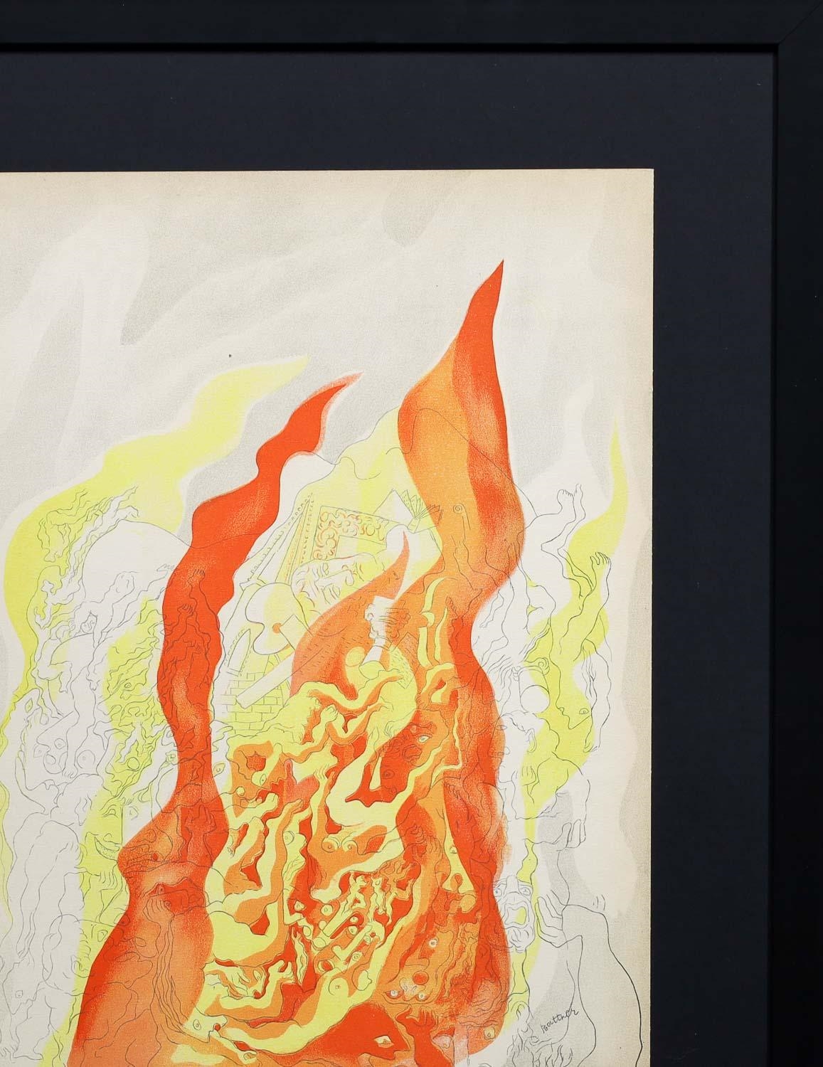 Abraham Rattner | Fire (1937) | MutualArt