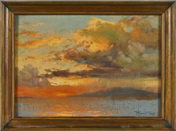 Fernando Amorsolo | Sunset on the Sea | MutualArt