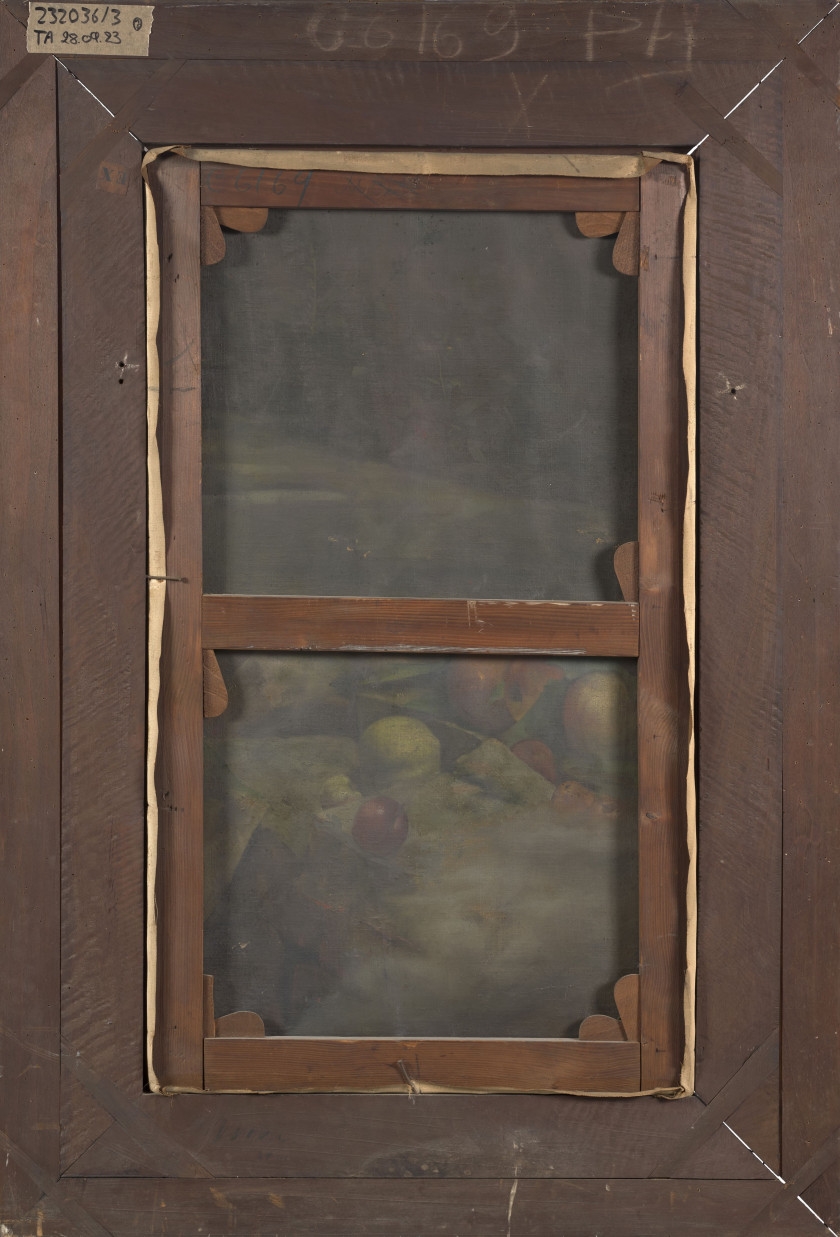 Gustave Claude Etienne Courtois | Portrait de jeune femme à la robe ...