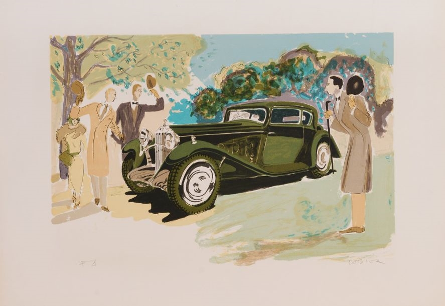 Daniel Lieber | Set of two color lithographs on paper | MutualArt