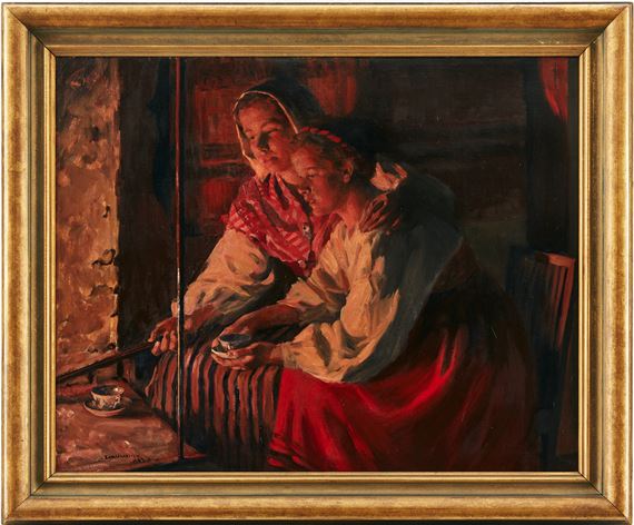 Sam Uhrdin | Kullor i eldsken (1943) | MutualArt