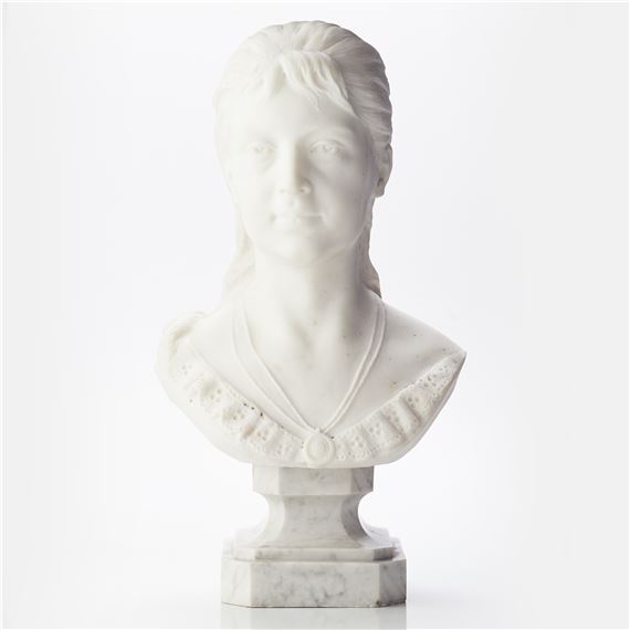 Gustav Alfred Nyström | Ung flicka (1876) | MutualArt