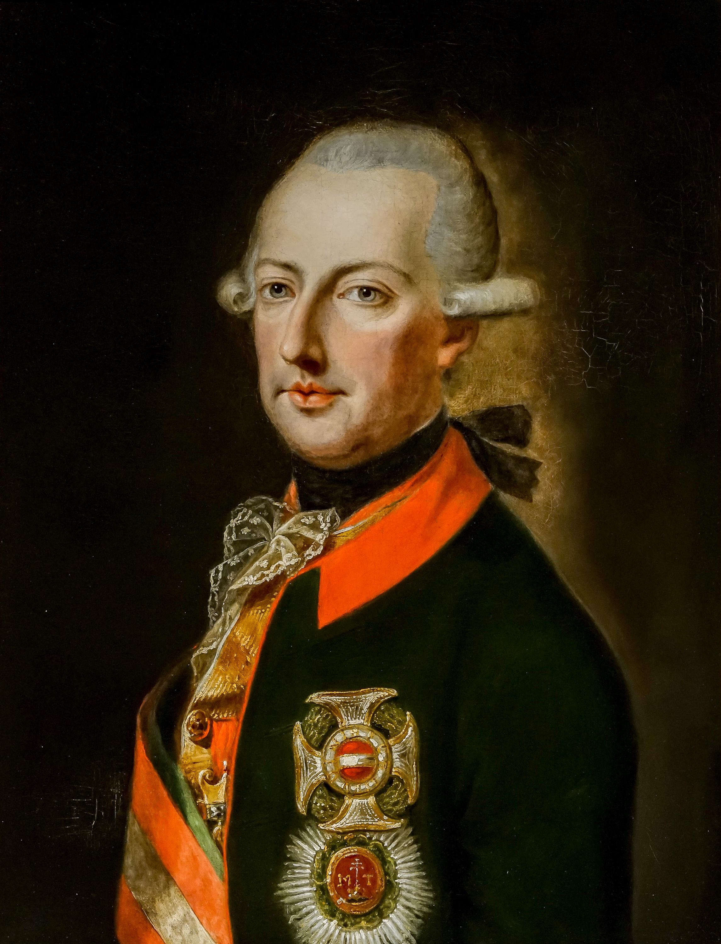 Joseph Hickel | Portrait of Joseph II | MutualArt