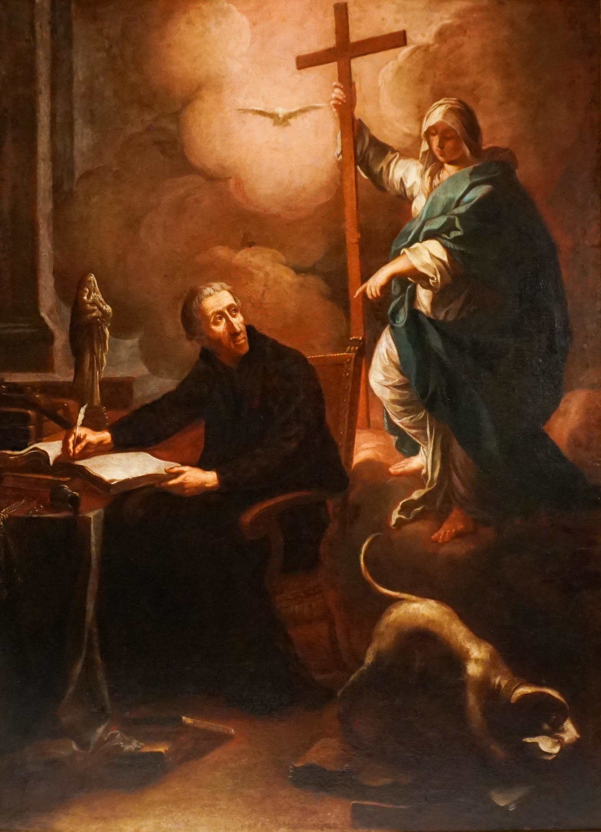 Spanish School, 18th Century | Saint Dominic's Vision of the Trinity ...