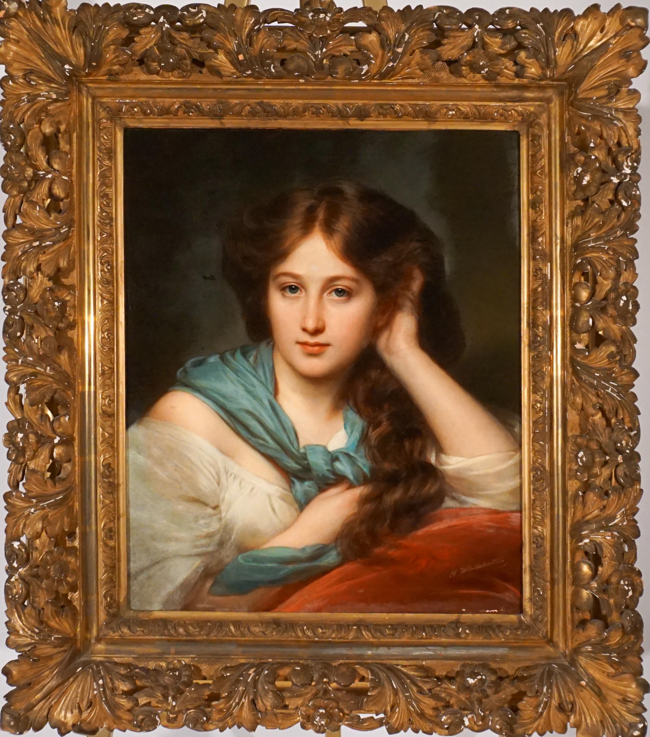 Hermann Winterhalter | Portrait of Mrs. Gordon Rose | MutualArt