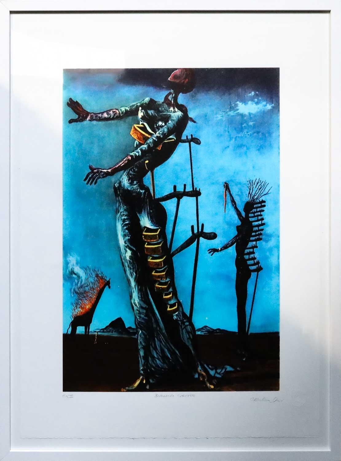 Salvador Dalí | Burning Giraffe | MutualArt