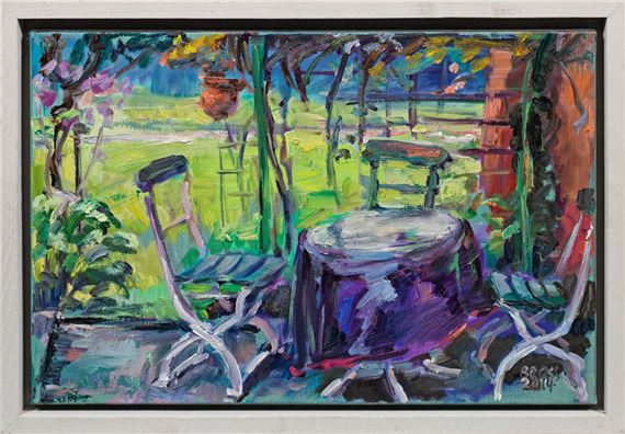 Sybille Bross | Der Gartentisch (2014) | MutualArt