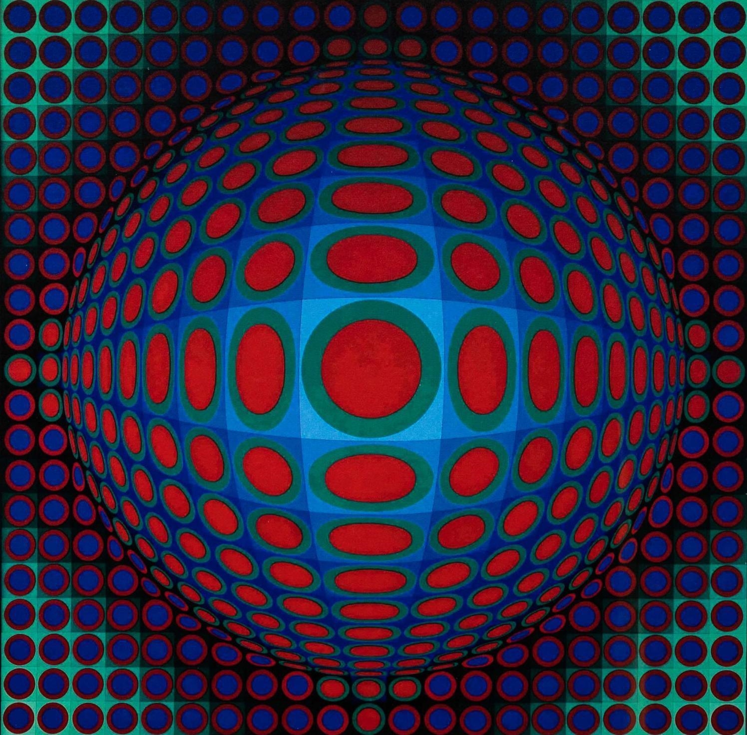 Victor Vasarely | Vega-Pal-B | MutualArt