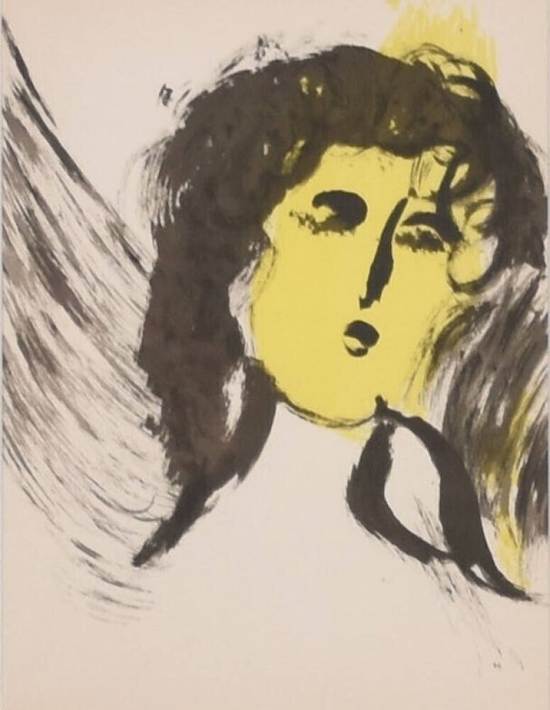 Marc Chagall | The Angel 1956 (1956) | MutualArt