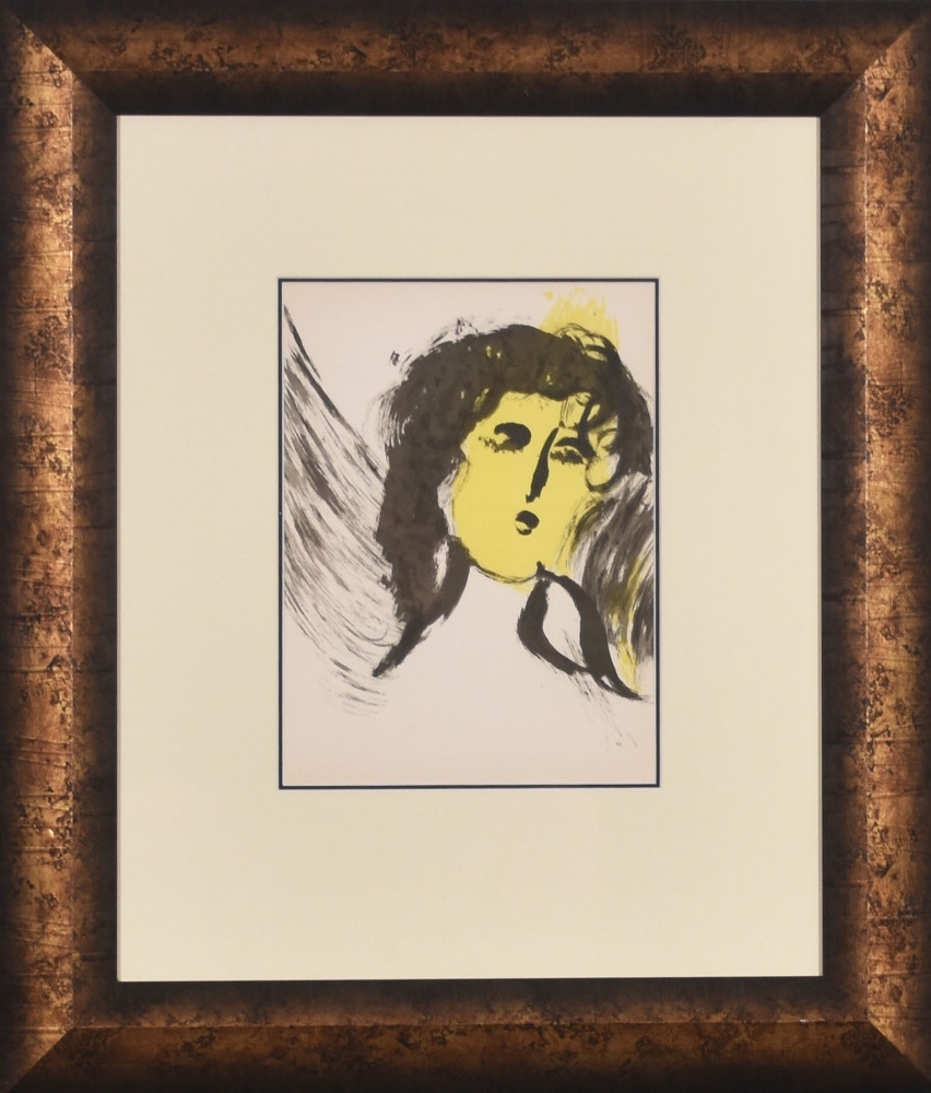 Marc Chagall | The Angel 1956 (1956) | MutualArt