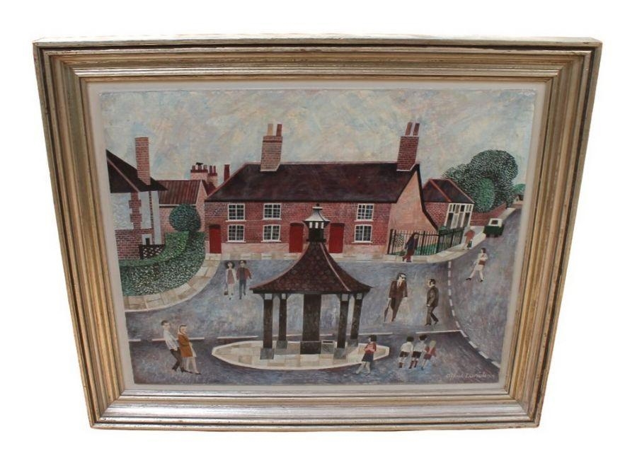 Alfred Daniels | THE PARK BENCH | MutualArt